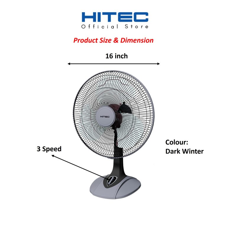 Table Fan 16" HTF-TF162 - Hitec