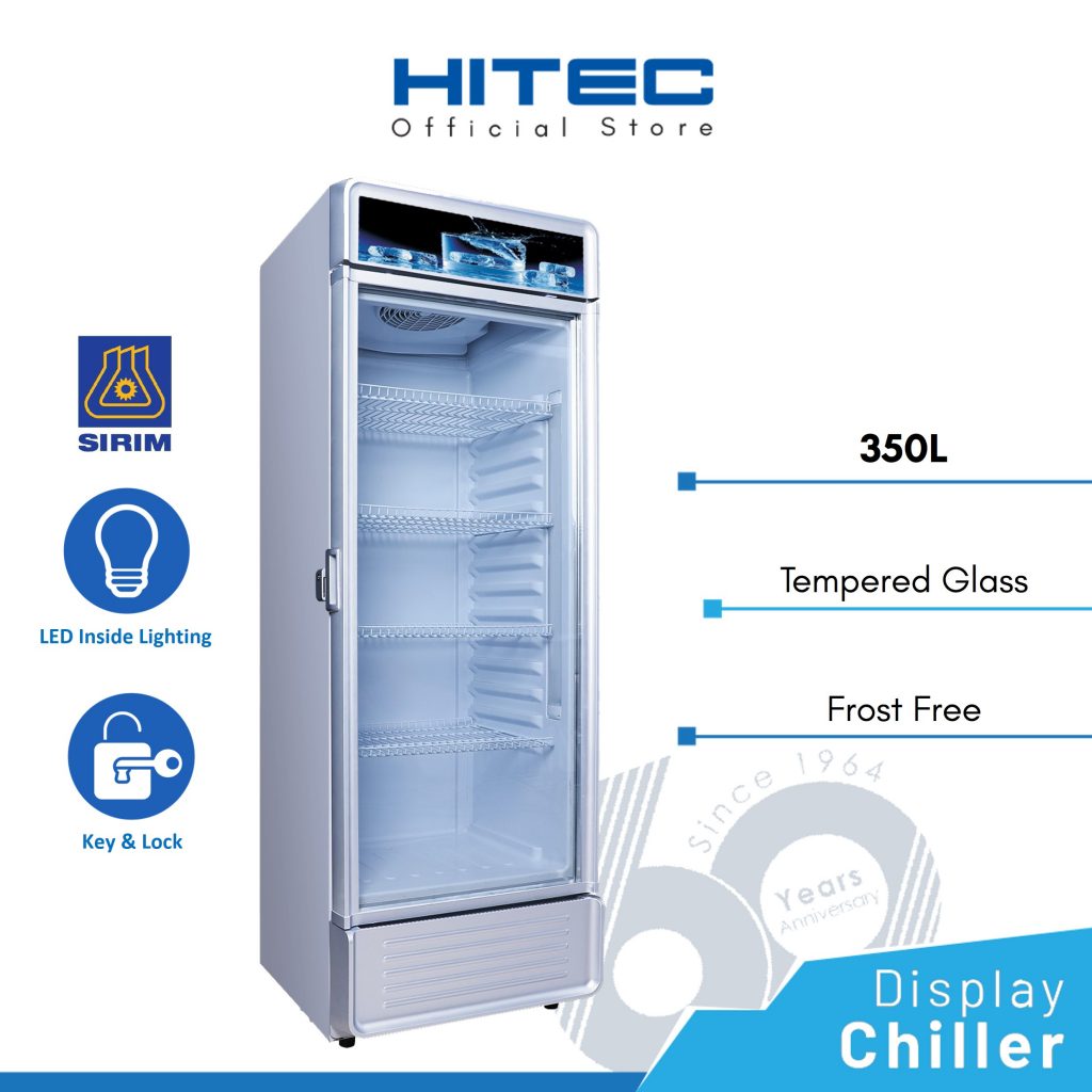 Hitec Display Chiller Showcase Frost Free 350L HTC-350FFC - Hitec